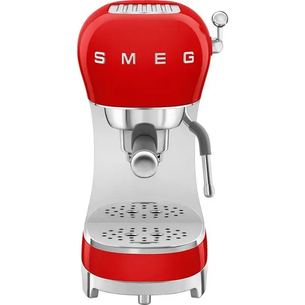 SMEG Manual Espresso Machine - Red