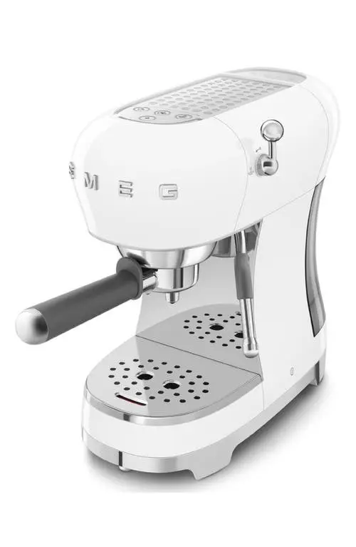 SMEG Manual Espresso Machine - White