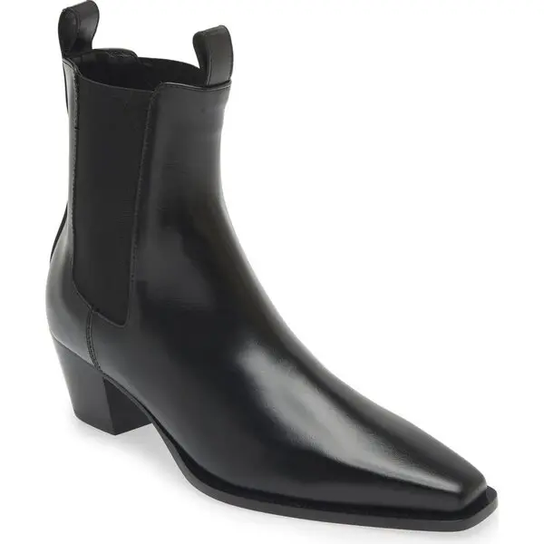 TOTEME City Chelsea Boot - Black