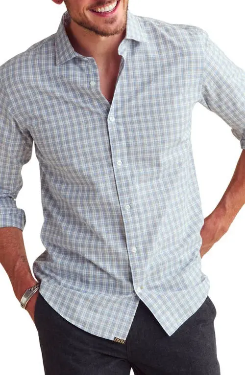 Billy Reid Classic Fit Plaid Button-up Shirt - Blue Multi