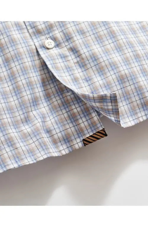 Billy Reid Classic Fit Plaid Button-up Shirt - Blue Multi