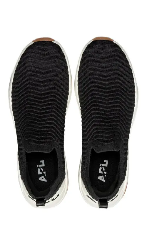 Apl Techloom Traveler Slip-on Sneakers - Black/ivory/gum