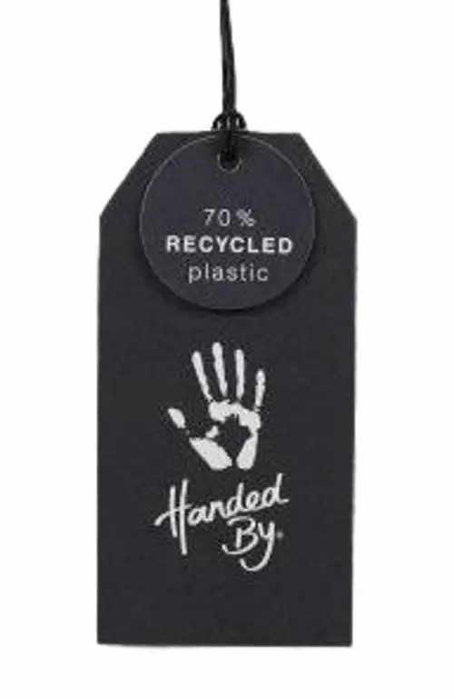 HANDED BY Dash Recycled Plastic Crossbody Bag - Pale Grey