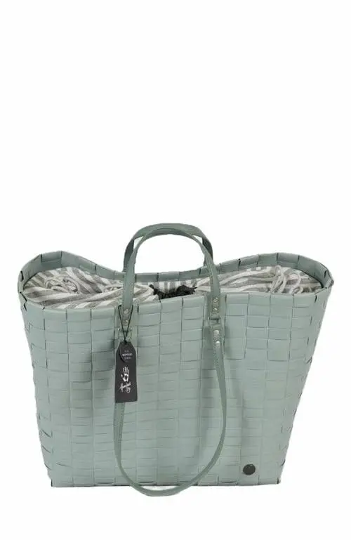 HANDED BY Recycled Plastic Weekender Bag - Grey/green