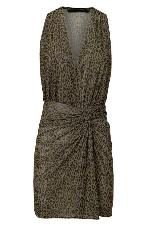 VIX PAULA HERMANNY Rosewood Karina Cover-up Dress - Olive Multi