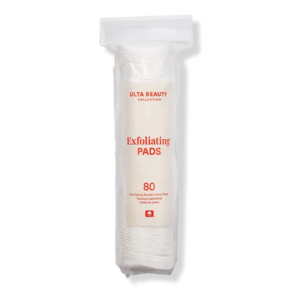 ULTA BEAUTY COLLECTION Exfoliating Round Cotton Pads, 80 Count - One-color