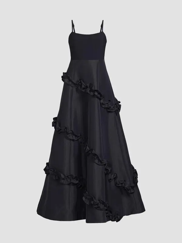 Likely Arissa Ruffle-trim Ballgown