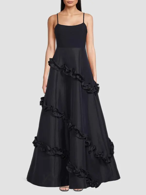 Likely Arissa Ruffle-trim Ballgown