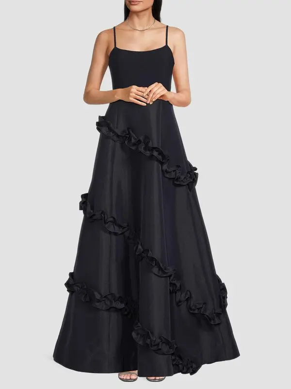 Likely Arissa Ruffle-trim Ballgown