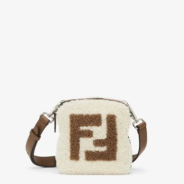 Fendi Mini Shearling Baguette