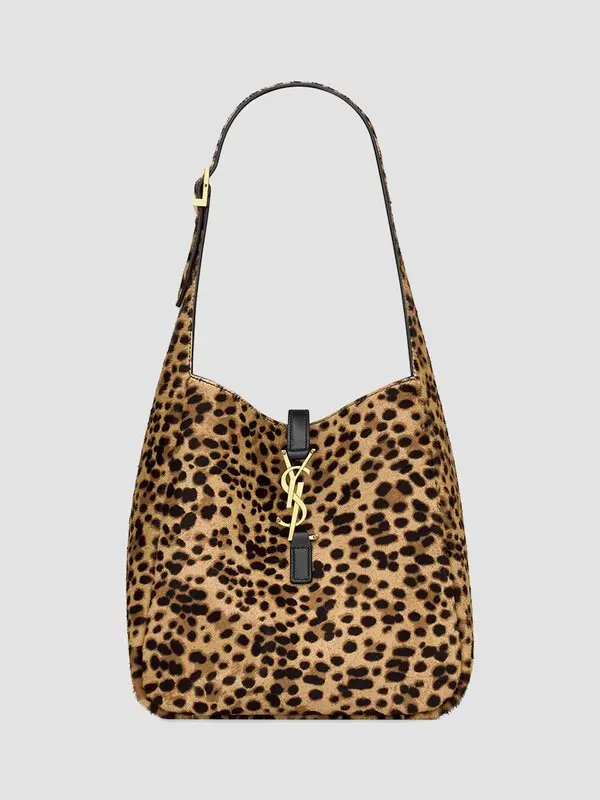 Saint Laurent Le 5 À 7 Supple Bag - Beige Black