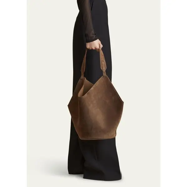 Khaite Lotus Medium Tote Bag - Blue