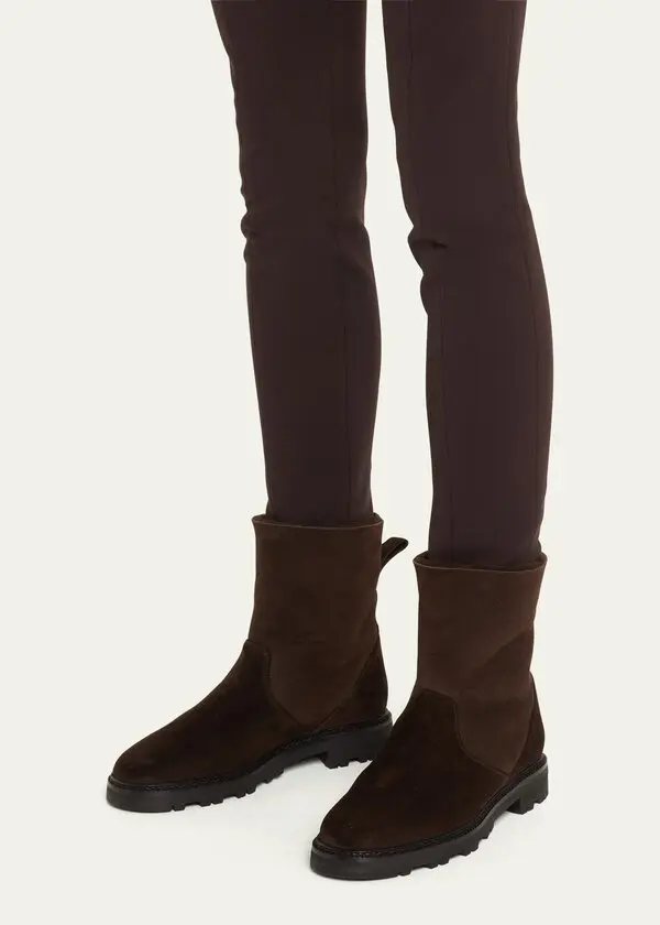 Manolo Blahnik Tomosa Ankle Boots - Dark Brown