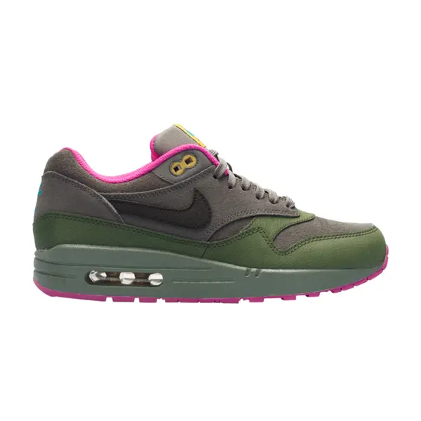 Nike Air Max 1 Leather Sneakers - Black