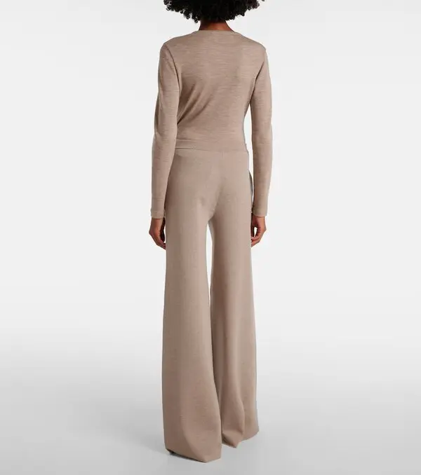 Ralph Lauren Wool Wide-leg Trousers