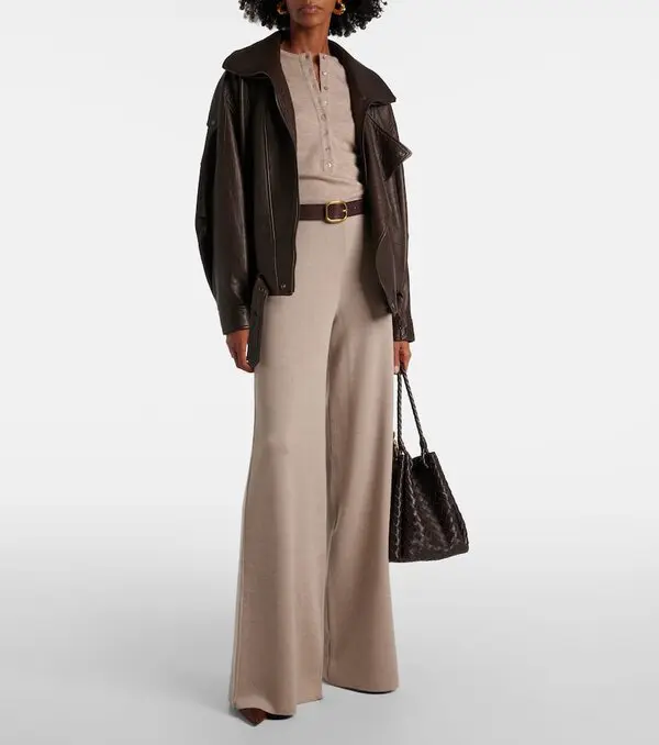 Ralph Lauren Wool Wide-leg Trousers