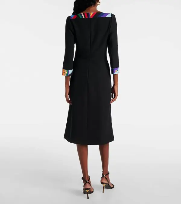 Emilio Pucci Cady Midi Dress