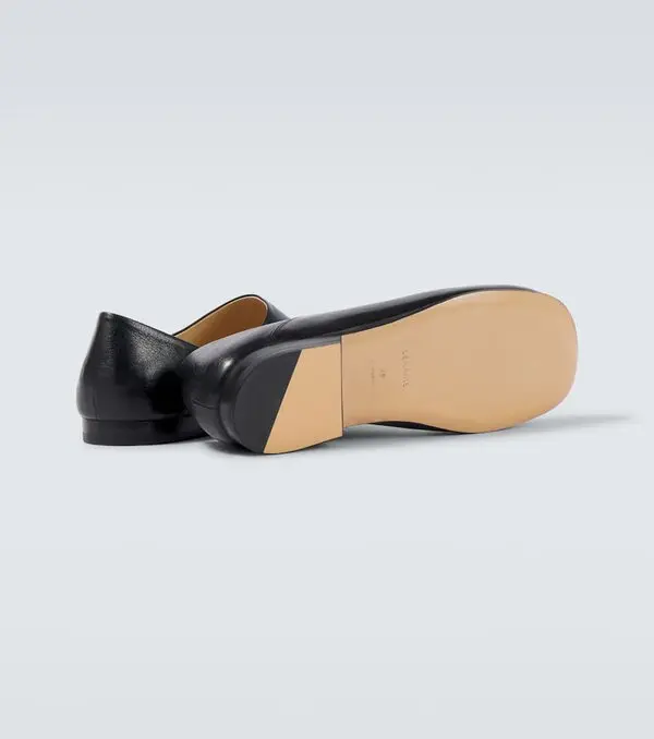 LEMAIRE Leather Slippers