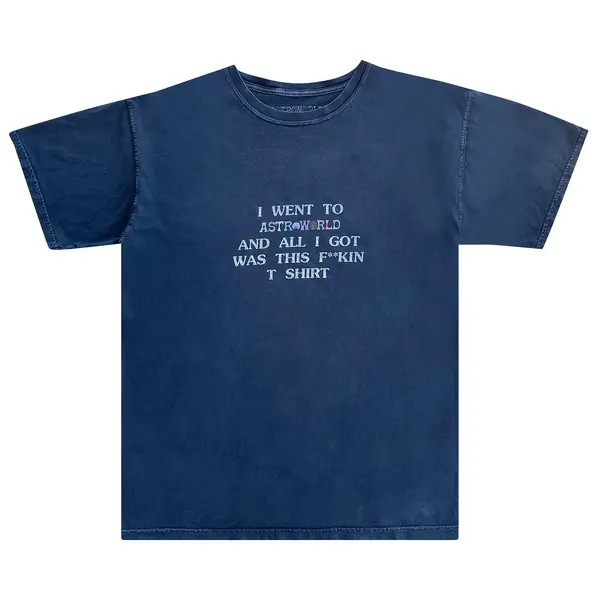 TRAVIS SCOTT Wish You Were Here Astroworld Tee - Black