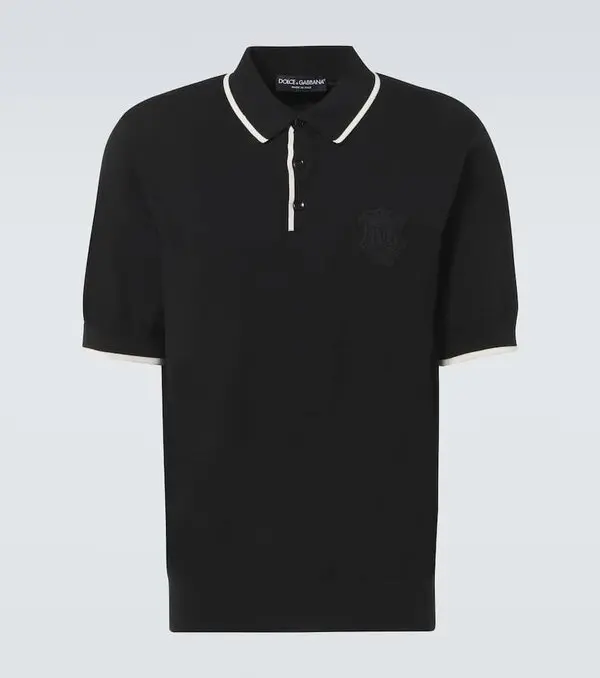 Dolce & Gabbana Logo Cotton Polo Shirt