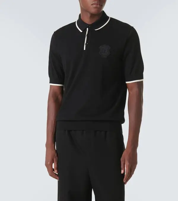 Dolce & Gabbana Logo Cotton Polo Shirt
