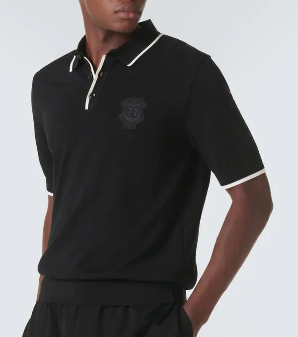 Dolce & Gabbana Logo Cotton Polo Shirt