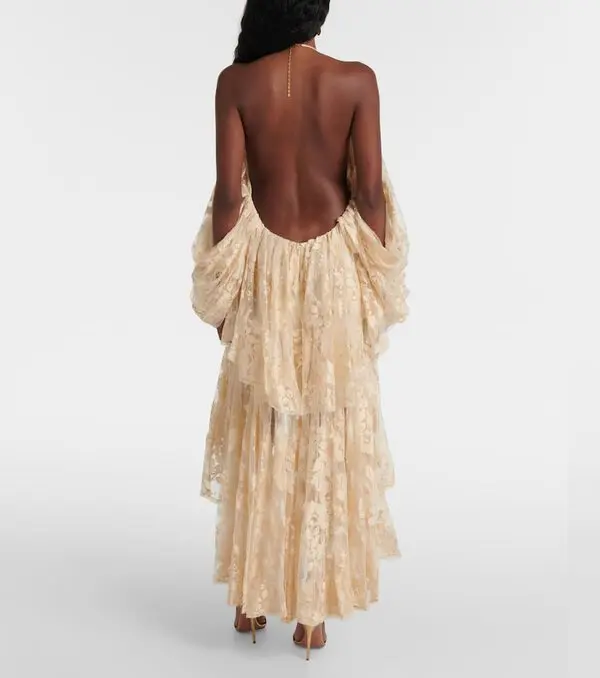 Zimmermann Illustration Asymmetric Minidress