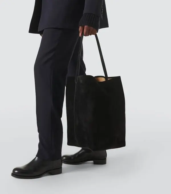 THE ROW N/s Park Large Suede Tote Bag