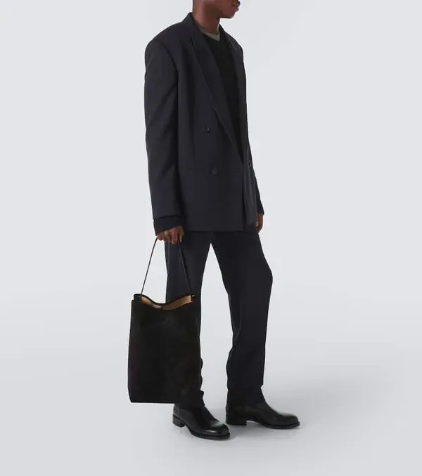 THE ROW N/s Park Large Suede Tote Bag