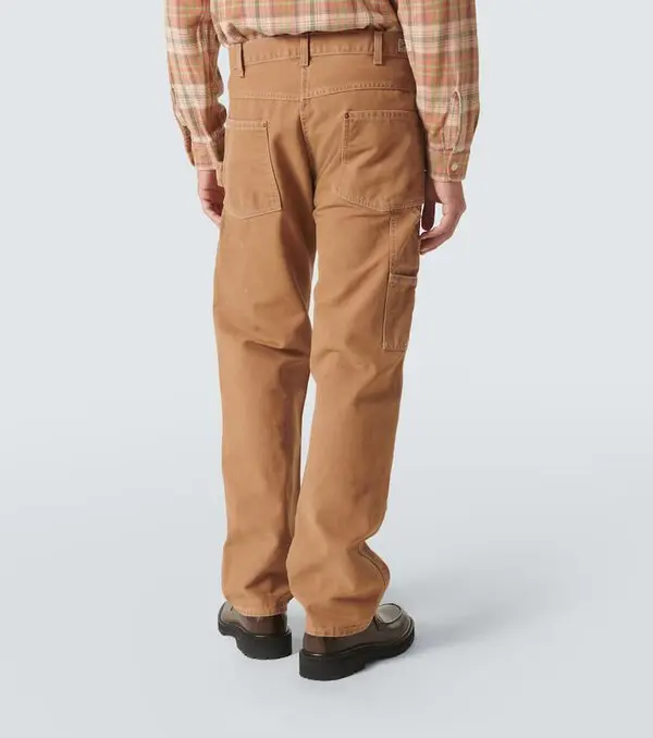 Ralph Lauren Hamilton Cotton Canvas Straight Pants