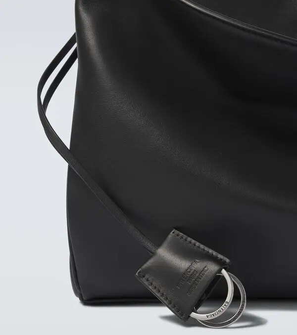 Balenciaga Rodeo Medium Leather Shoulder Bag