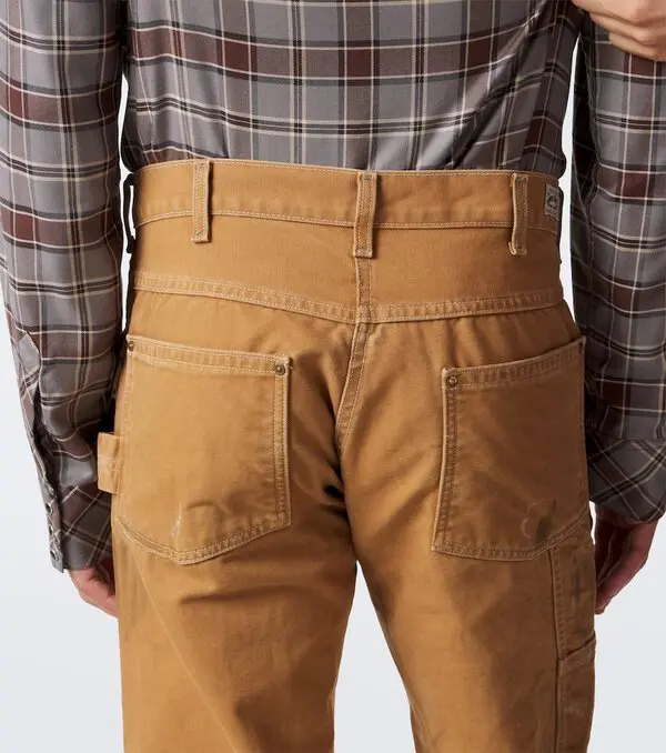 Ralph Lauren Hamilton Cotton Canvas Straight Pants