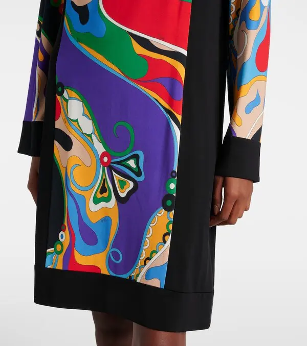 Emilio Pucci Orchidee Shift Dress - Multicoloured