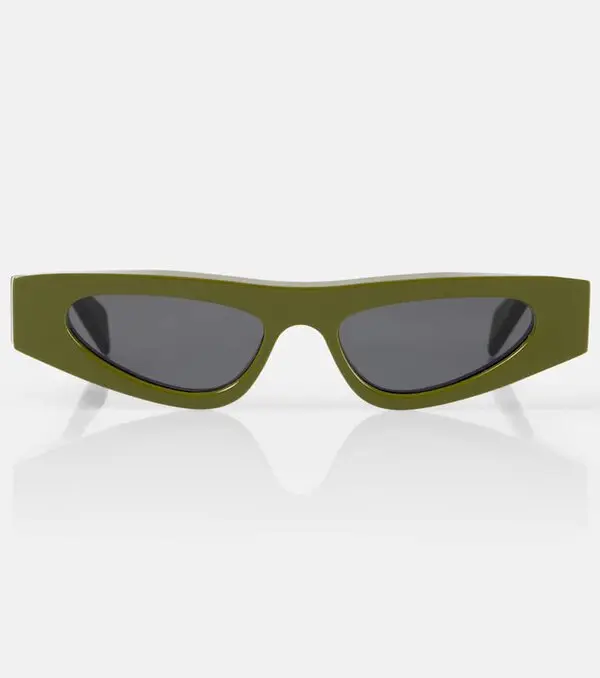 Gucci Fashion Show Cat-eye Sunglasses - Green