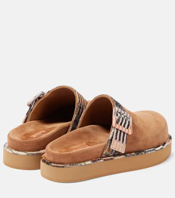 Missoni Suede Clogs