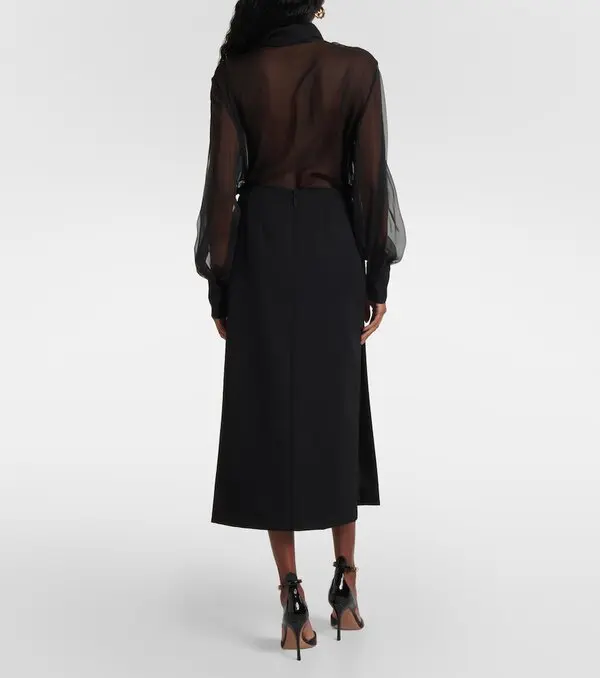 Valentino Garavani Virgin Wool Pencil Skirt