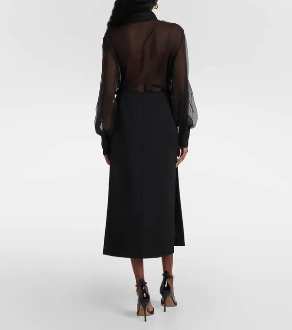 Valentino Garavani Virgin Wool Pencil Skirt
