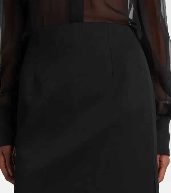 Valentino Garavani Virgin Wool Pencil Skirt