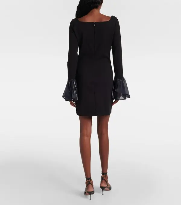 Staud Hawthorne Mini Dress - Black