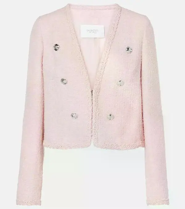 Giambattista Valli Wool-blend Tweed Jacket