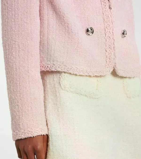Giambattista Valli Wool-blend Tweed Jacket