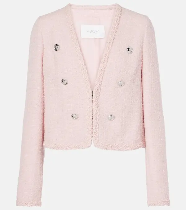 Giambattista Valli Wool-blend Tweed Jacket