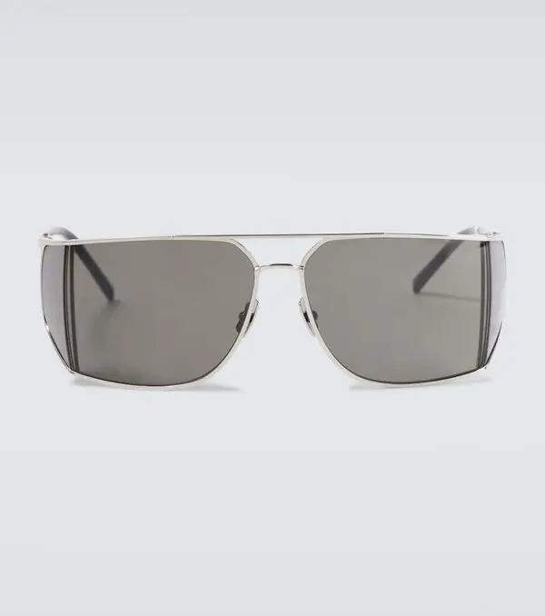 Saint Laurent Rectangle Sunglasses - Grey
