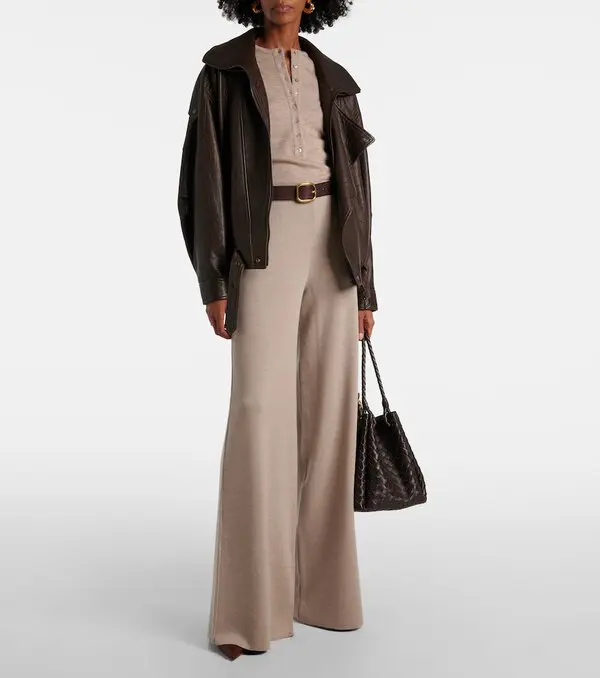 Ralph Lauren Wide-leg Wool Pants