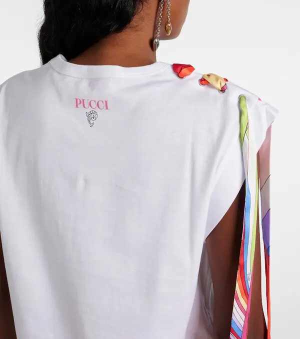 Emilio Pucci Iride Cotton Jersey T-shirt - White