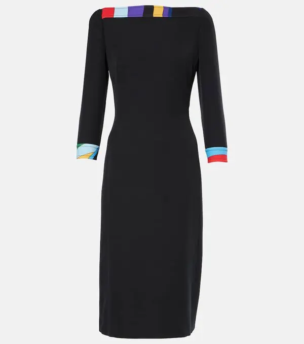 Emilio Pucci Cady Midi Dress