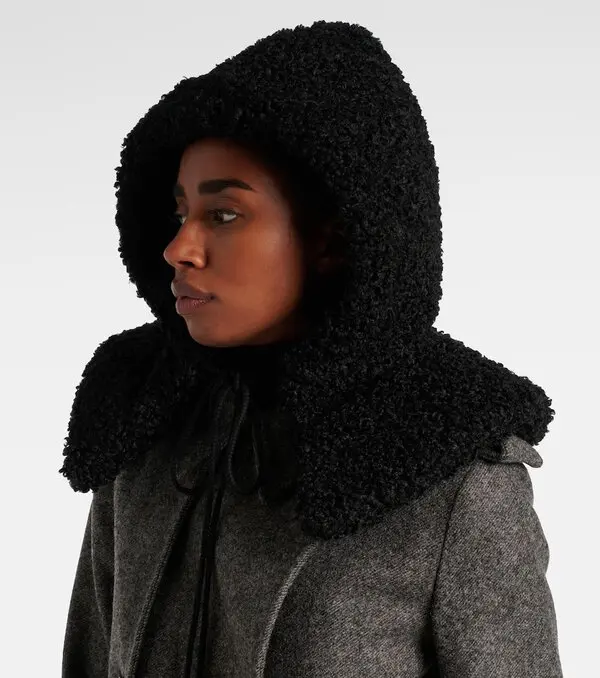 Ruslan Baginskiy Faux Shearling Hood