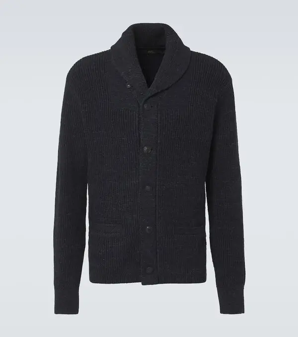 Ralph Lauren Ribbed-knit Cotton Cardigan