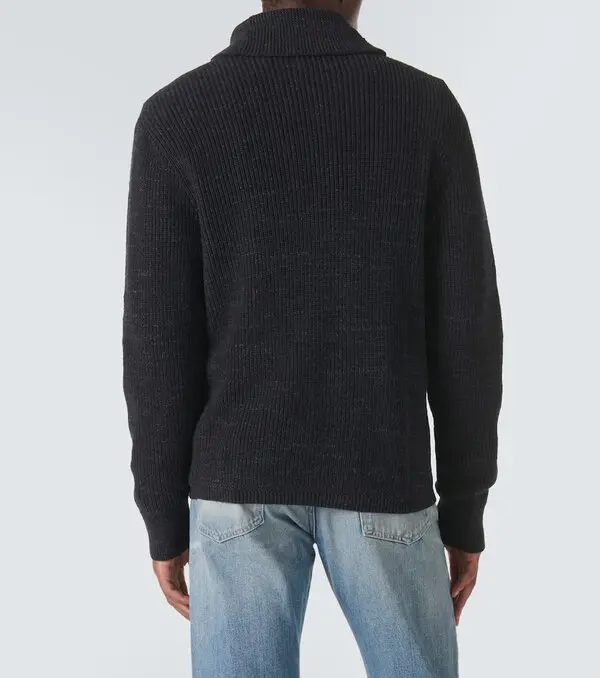 Ralph Lauren Ribbed-knit Cotton Cardigan