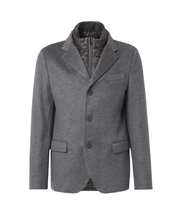 Herno Cashmere Blazer - Grey